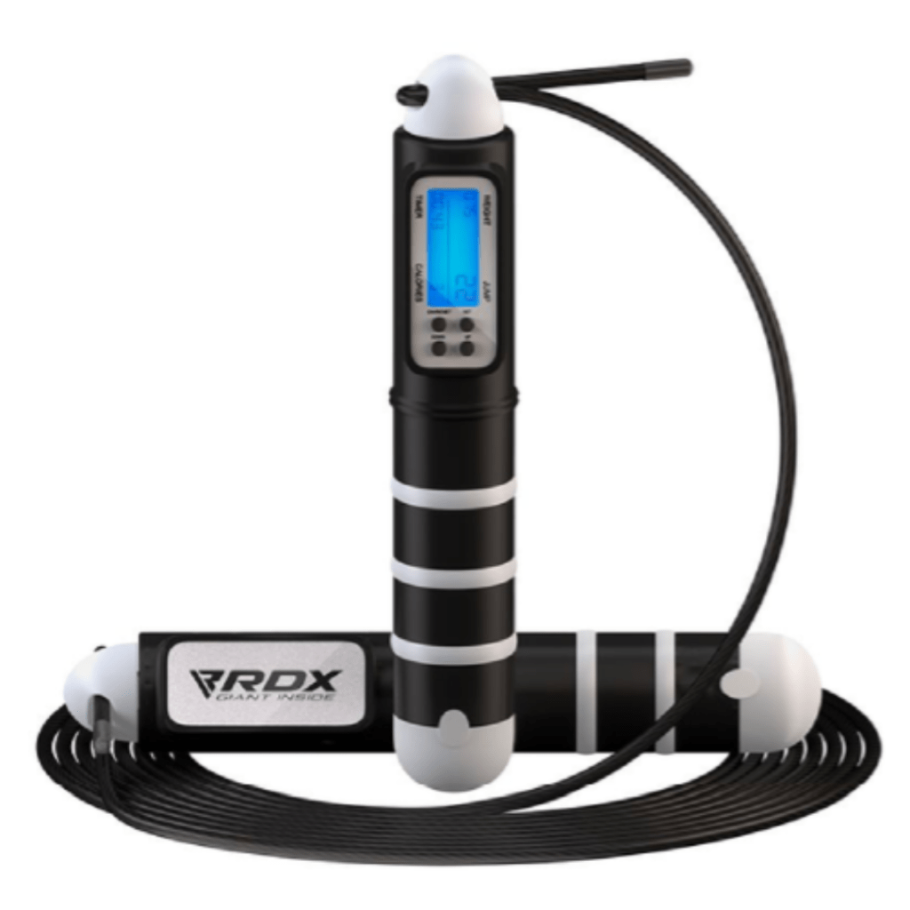 RDX DIGITAL CALORIE BURN & WORKOUT COUNTER 10.3FT ADJUSTABLE JUMP ROPE ...